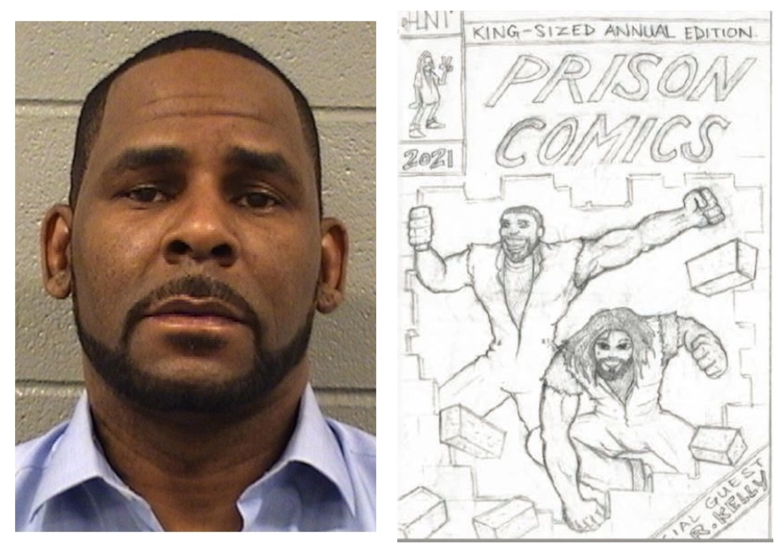 R. Kelly’s former cellmate creates comic book showing their life behind ...