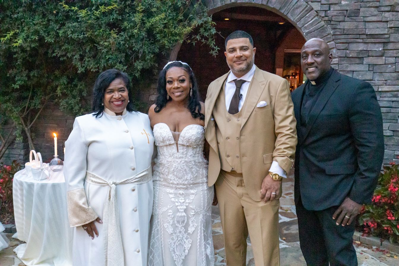 Rolling out’s Christal Jordan jumps the broom in grand fashion | Hayti ...