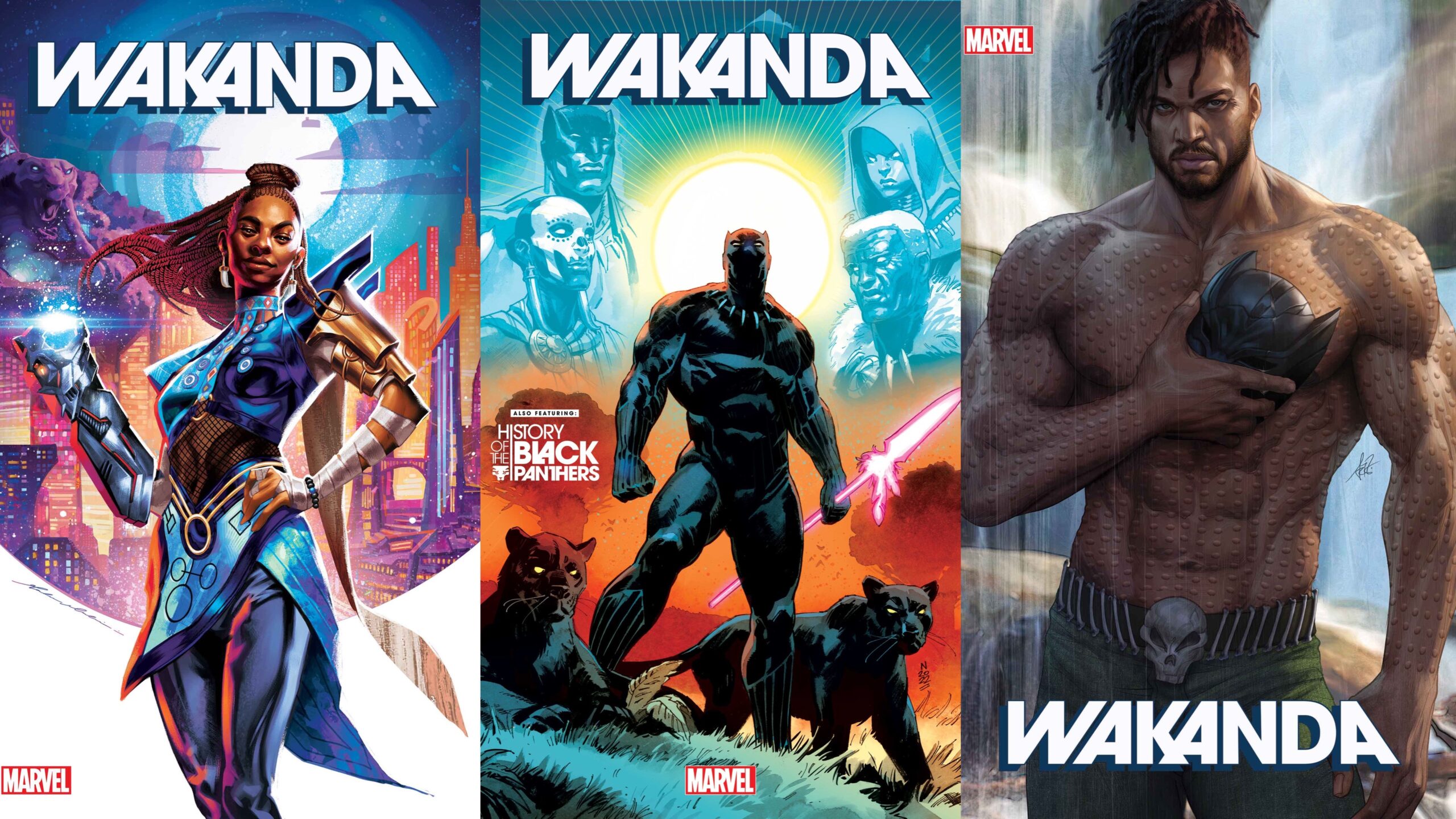 SHURI, KILLMONGER, AND MORE STEP UP TO PROTECT THEIR NATION IN NEW ...